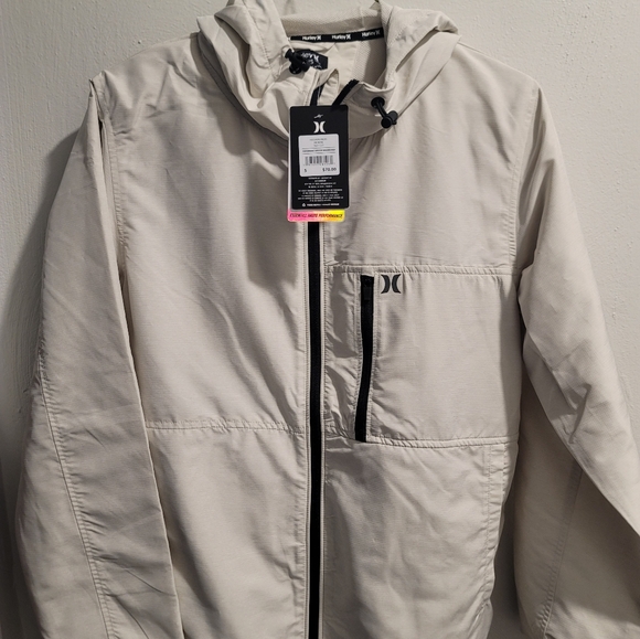 Hurley | Jackets & Coats | Nwt Hurley Performance Ripstop Zipup ...